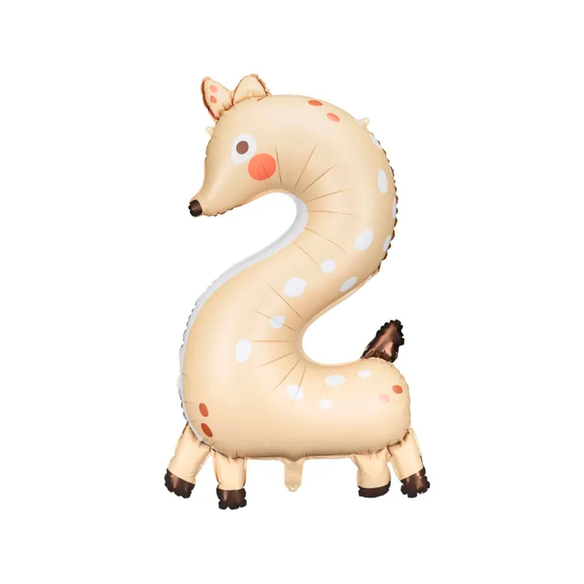 2 tal - Rådyr ballon - Folie ballon - 65x102 cm – Homedec.dk