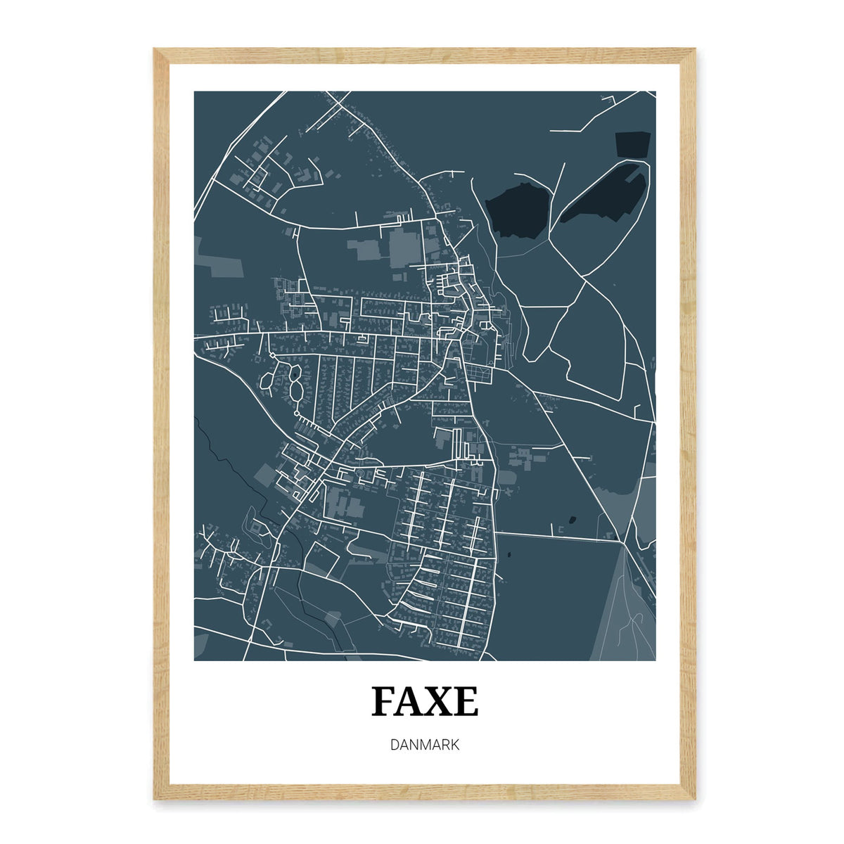 Faxe bykort plakat – Homedec.dk