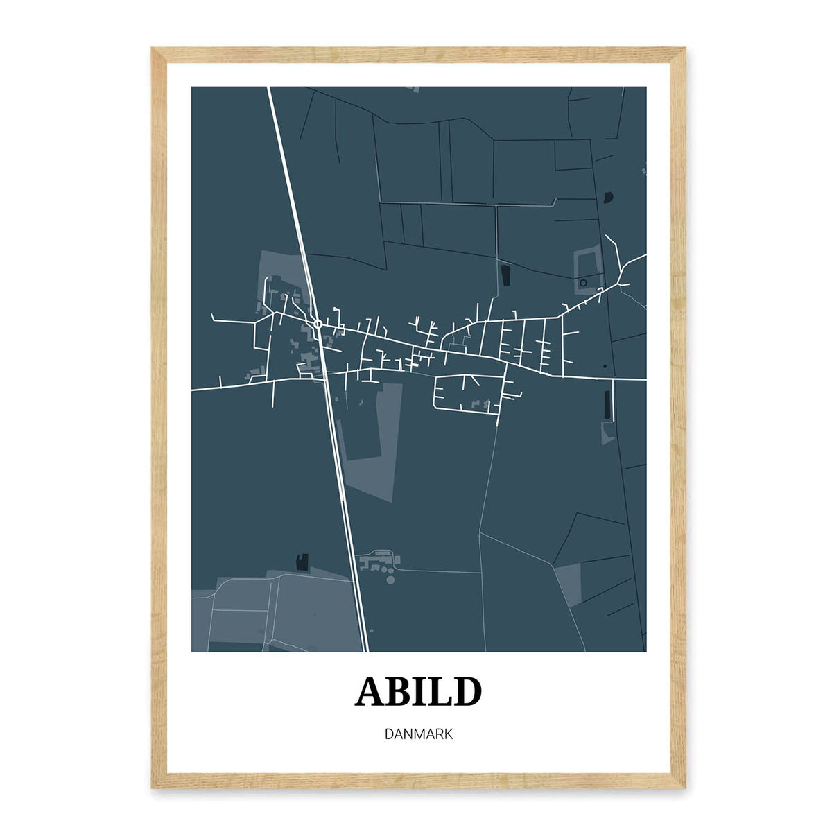 Abild bykort plakat – Homedec.dk