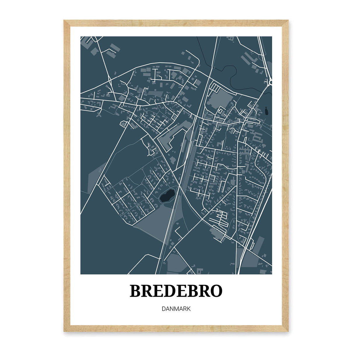 Bredebro bykort plakat – Homedec.dk