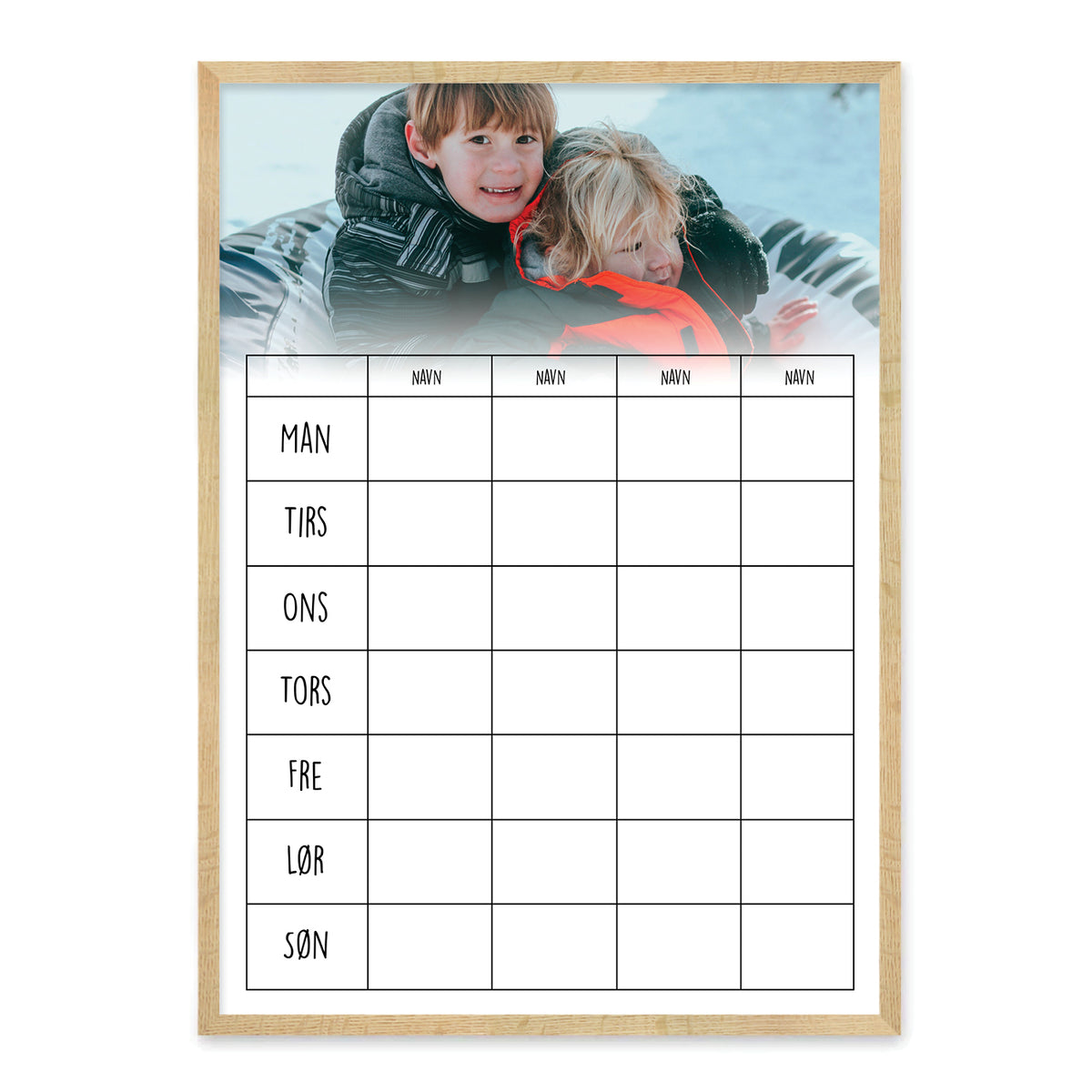 Design din egen familie planner kalender – Homedec.dk