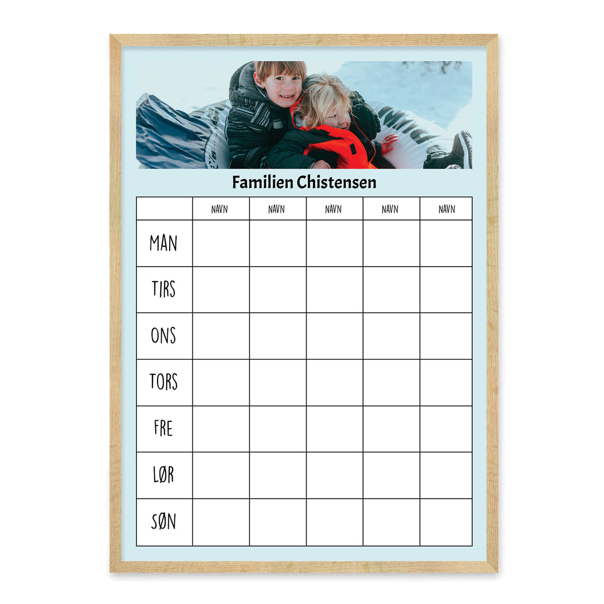 Design din egen familie planner kalender – Homedec.dk