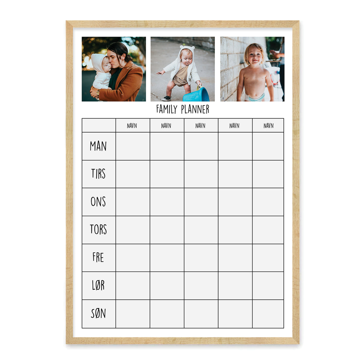 Design din egen familie planner kalender – Homedec.dk