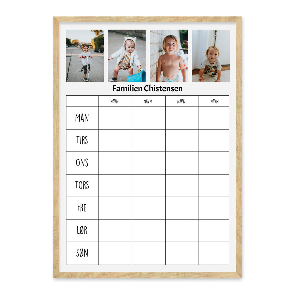 Design din egen familie planner kalender – Homedec.dk