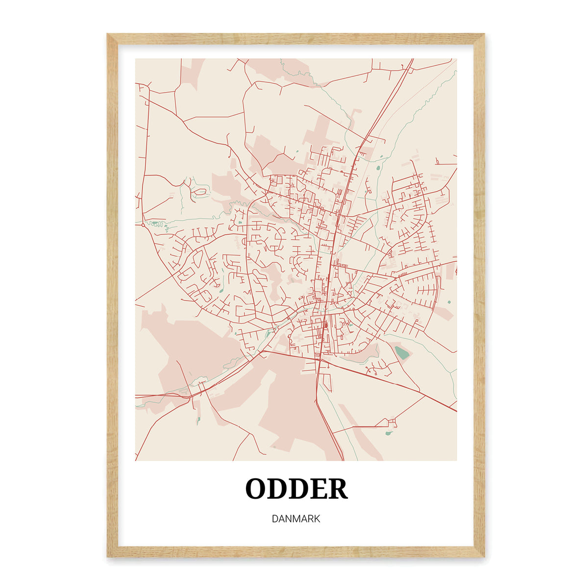 Odder bykort plakat – Homedec.dk