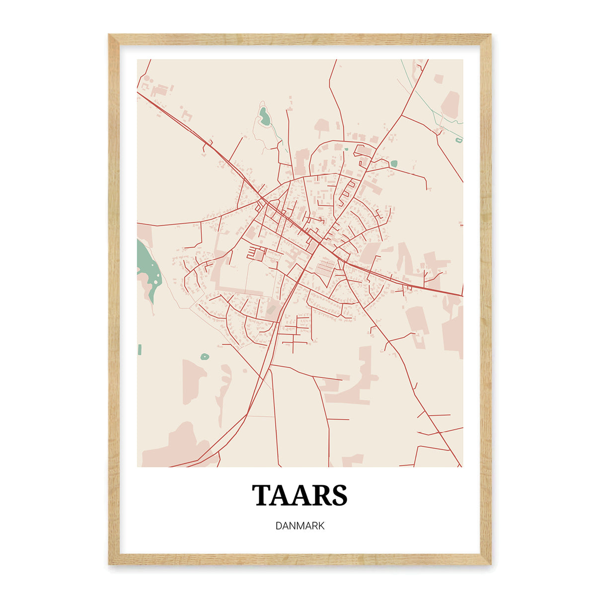Taars bykort plakat – Homedec.dk
