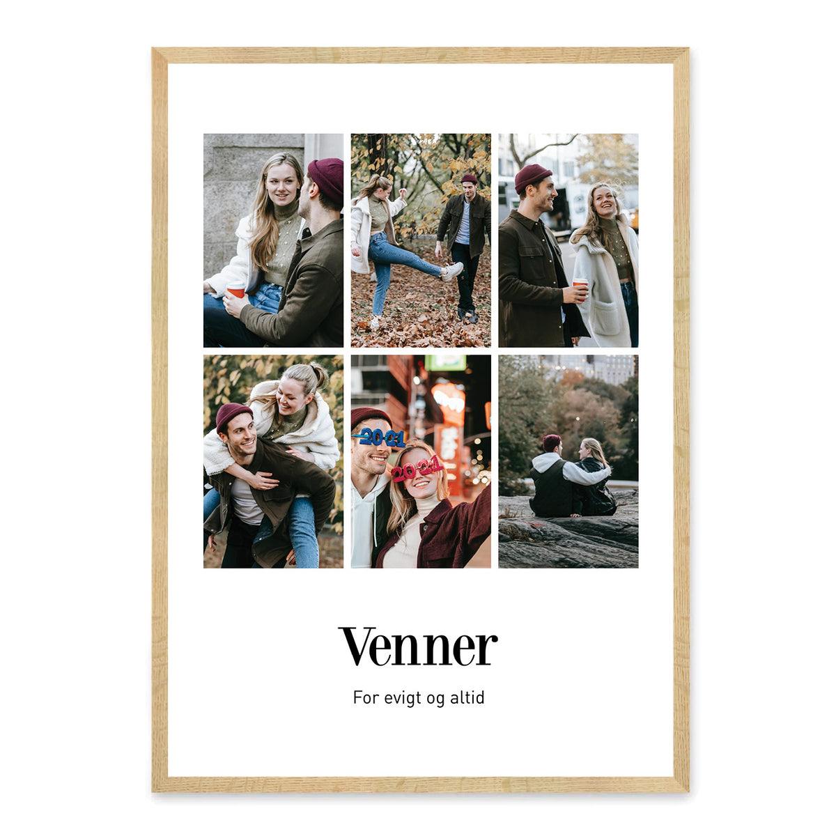 Personlig plakat til venner – fejre de uforglemmelige øjeblikke ...