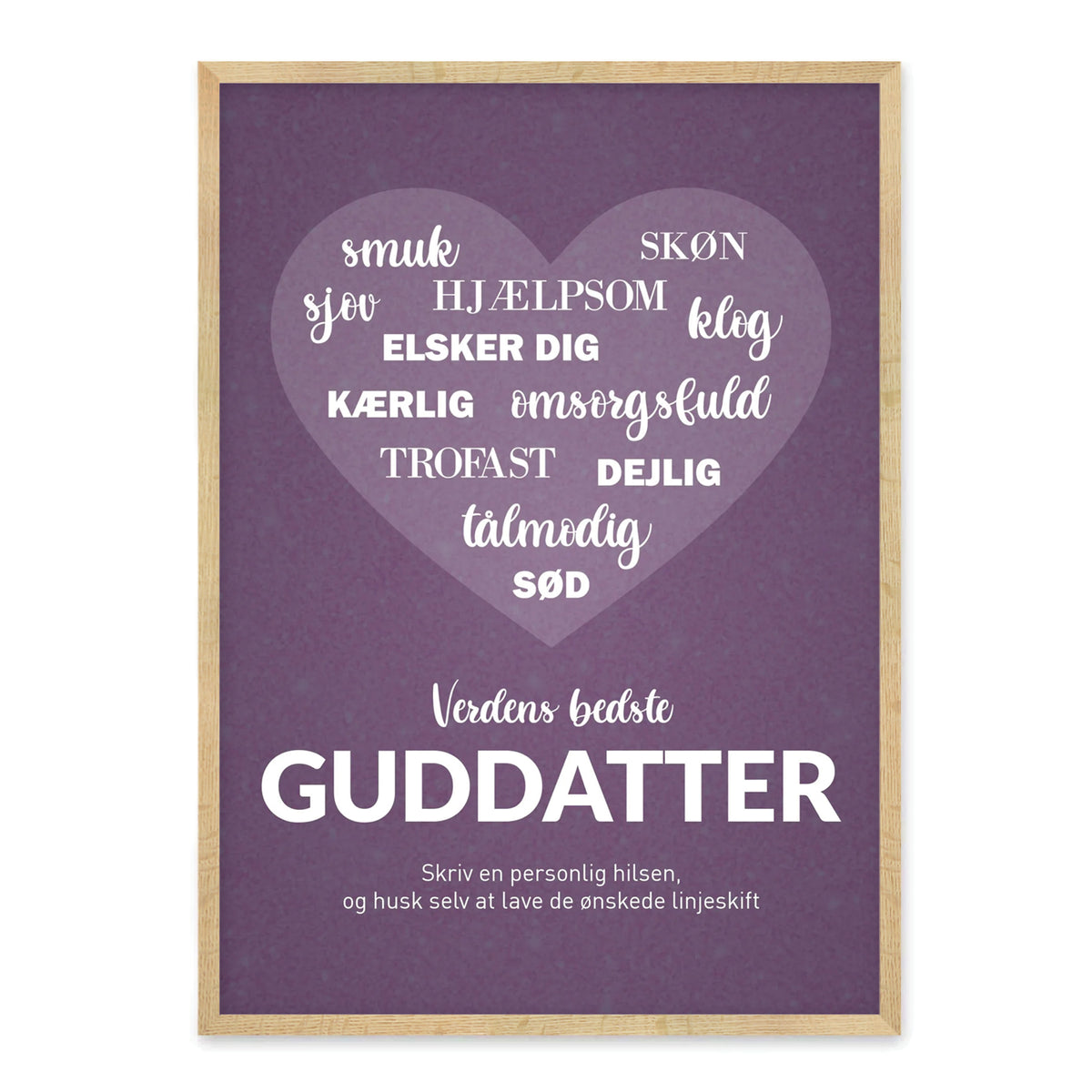 Guddatter plakat – Homedec.dk