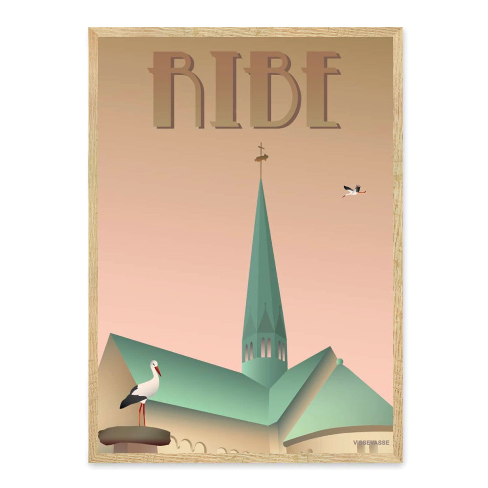Ribe plakat – Homedec.dk