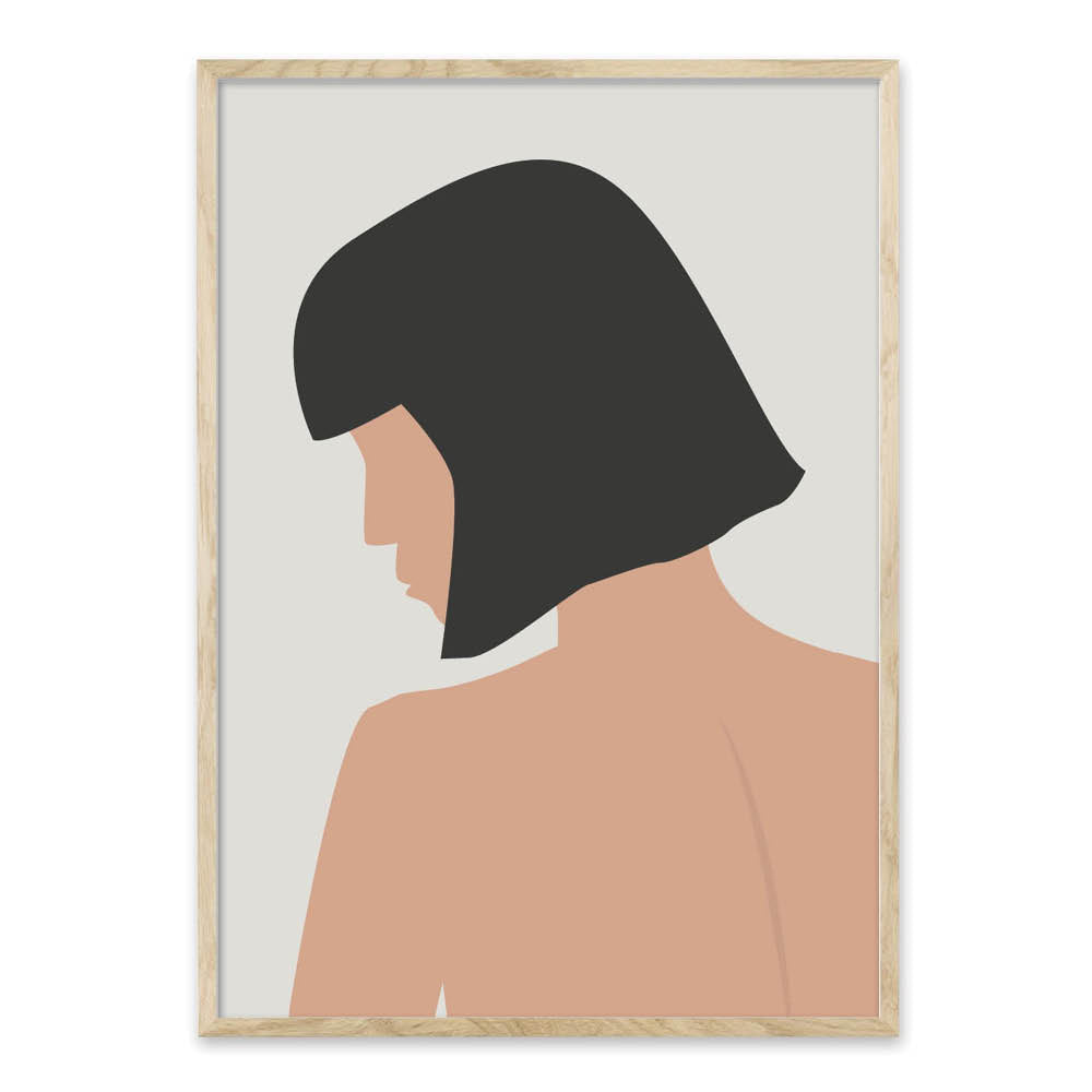 Kvinde print - Boho Chic plakat til det stilede feministiske hjem ...