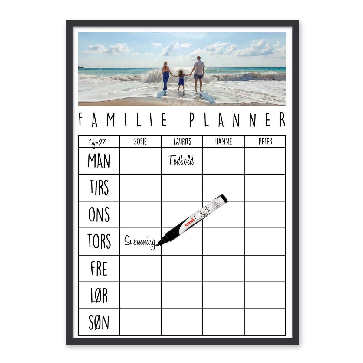 Design din egen familie planner kalender – Homedec.dk