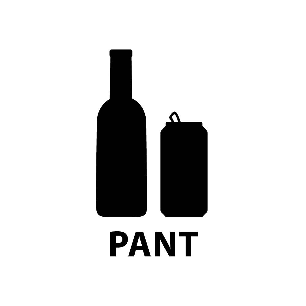 Affald Sorterings Klistermærker | Flere forskellige | Billig Fragt ...