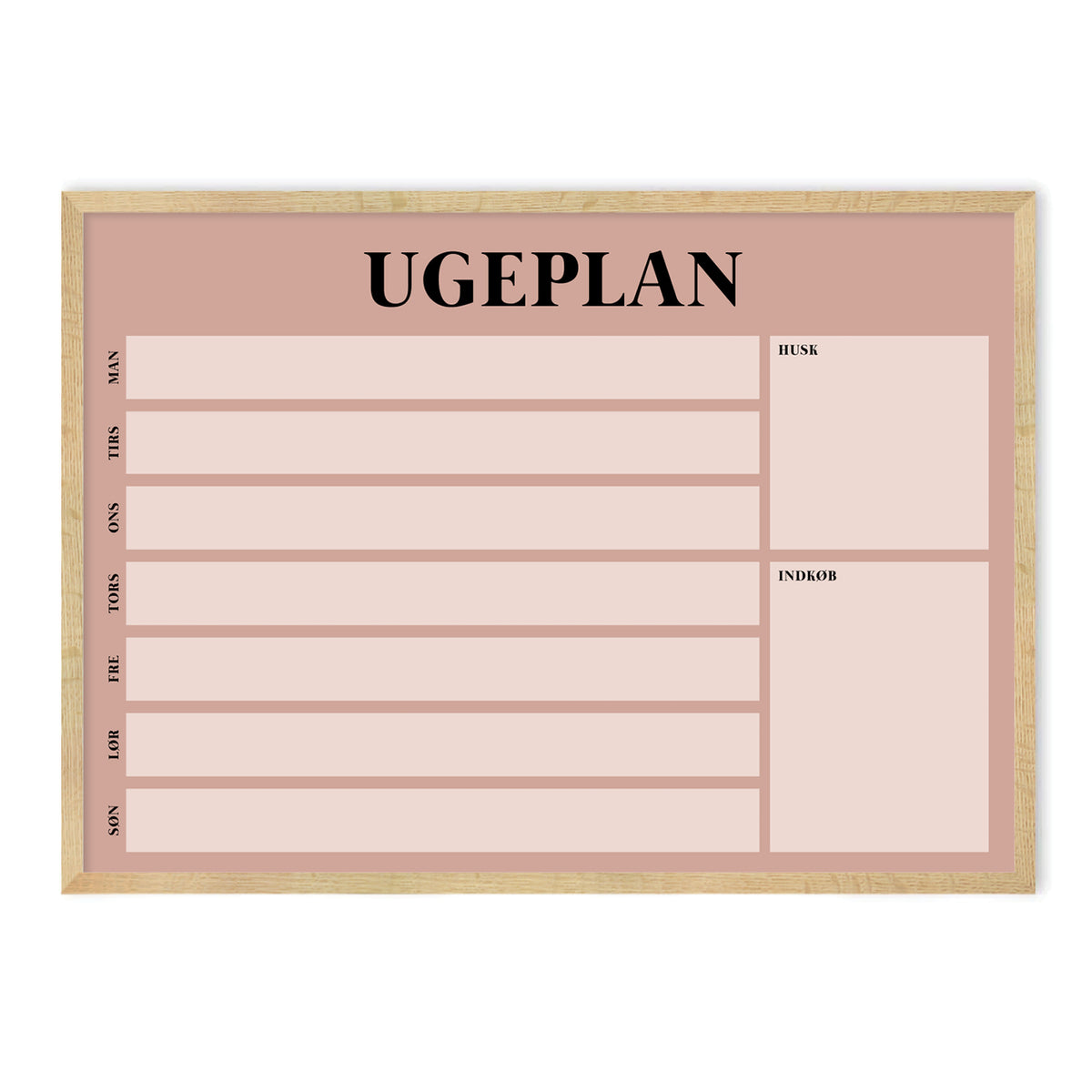 Ugeplan - planlæg din uge med en smart ugeplan – Homedec.dk