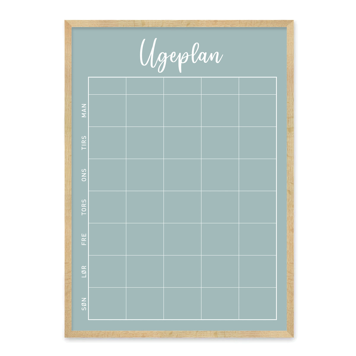 Ugeplan - planlæg din uge med en smart ugeplan – Homedec.dk